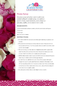 Peonies In The Kitchen: Three Delicious Recipes To Make Now – Alaska ...